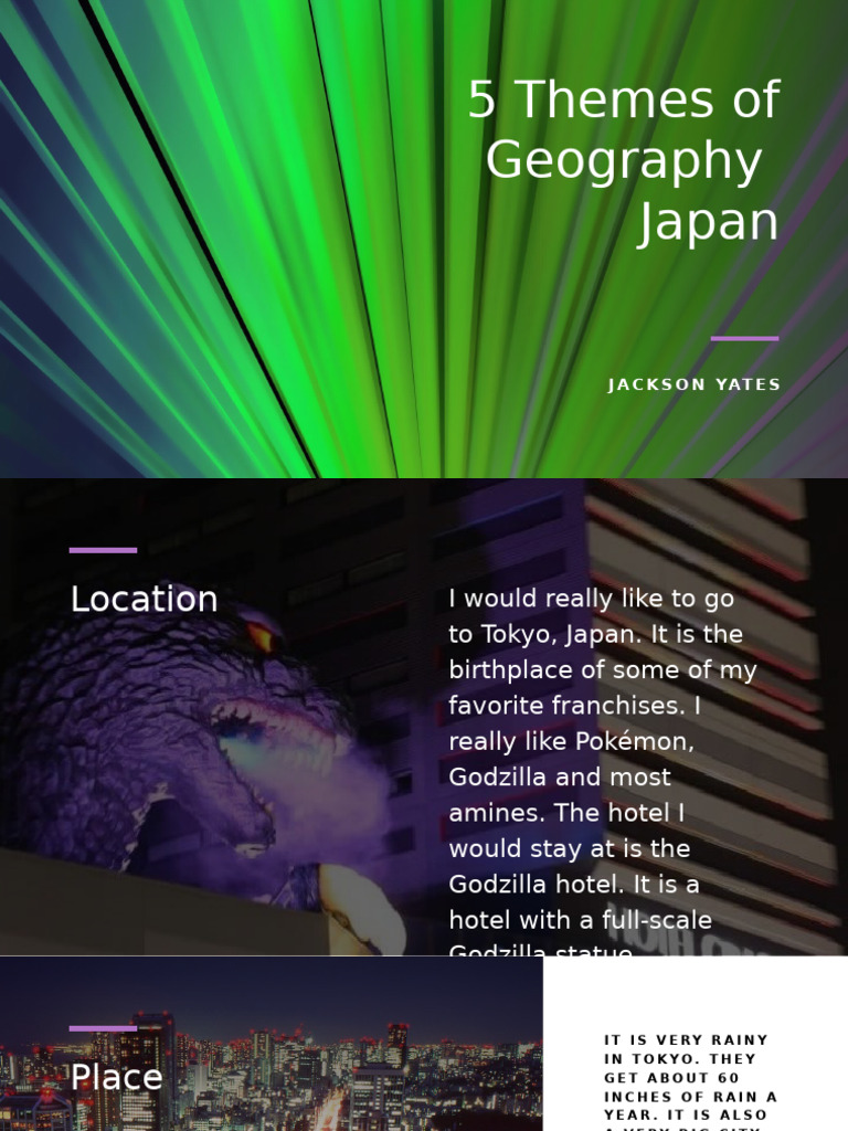 5 Themes of Geography | PDF