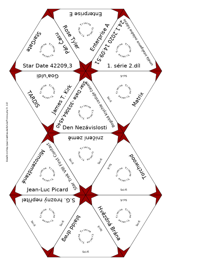 Trimino Sci Fi | PDF