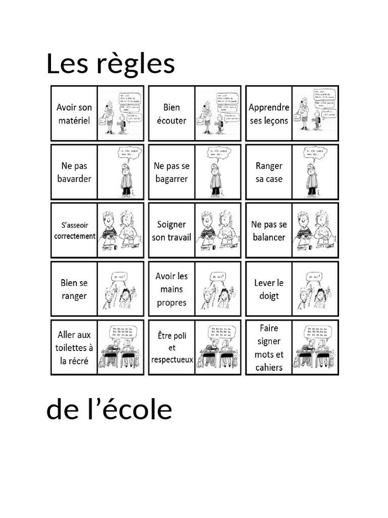 Les Règles | PDF