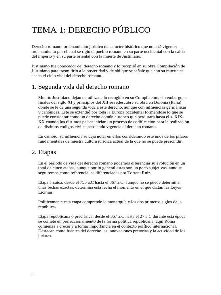 Derecho Romano Completo Adela | PDF