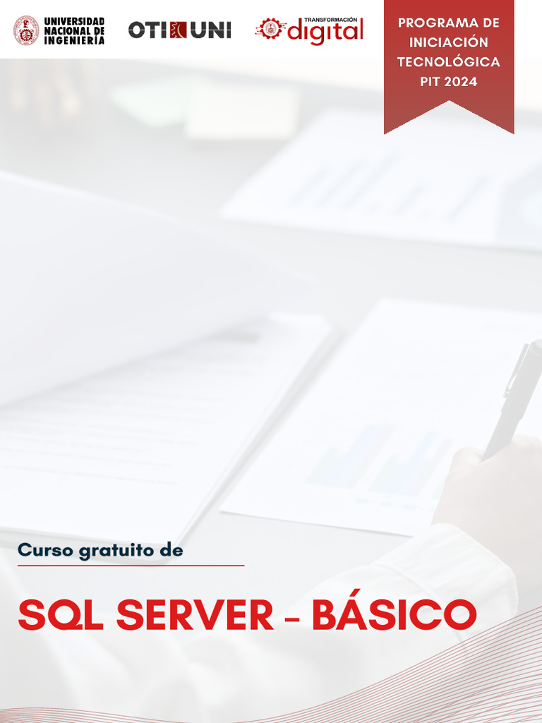 Pit 2024-SQL Server - Base de Datos - Básico | PDF