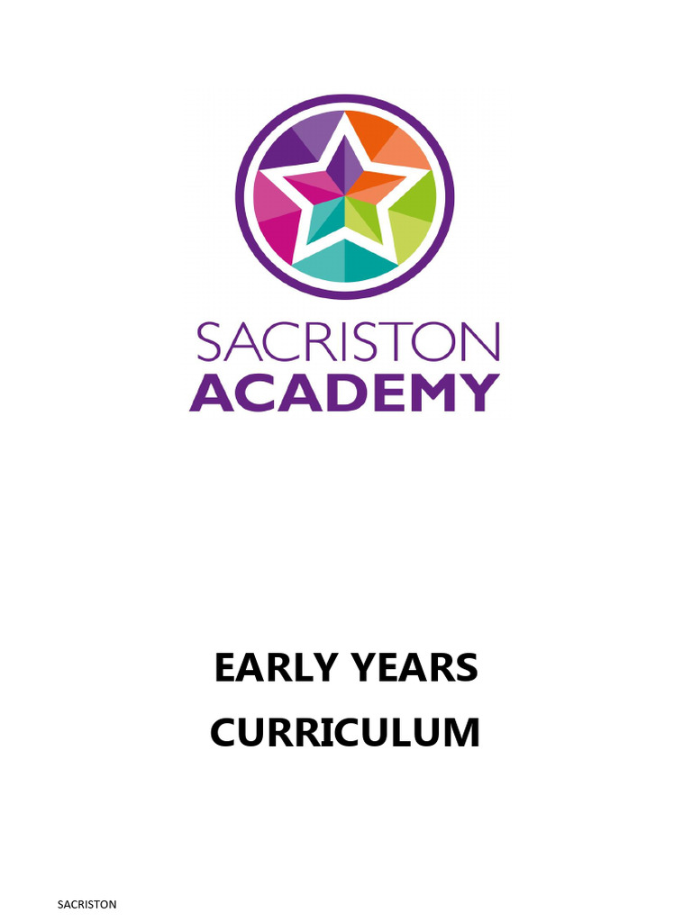 Sac Eyfs Curriculum Scheme of Work For Website | PDF
