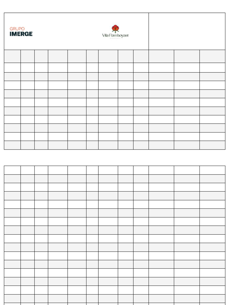 AGL29 Vila Flamboyant Tabela AGL 29 | PDF