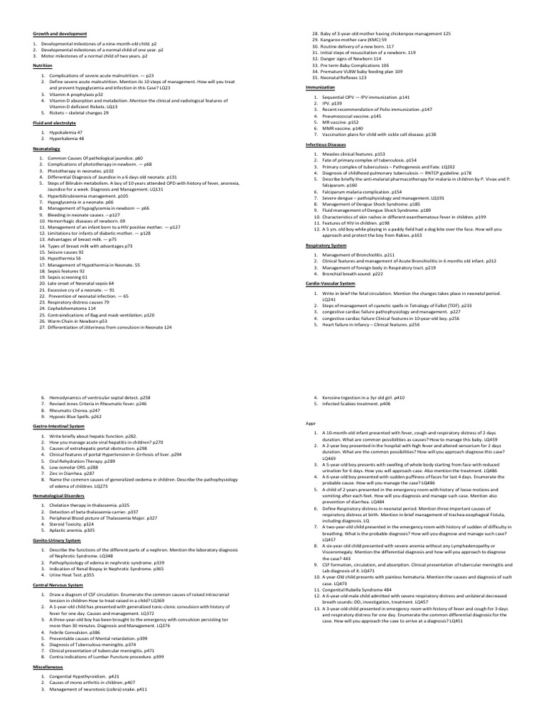 Pedia Quest Index | PDF