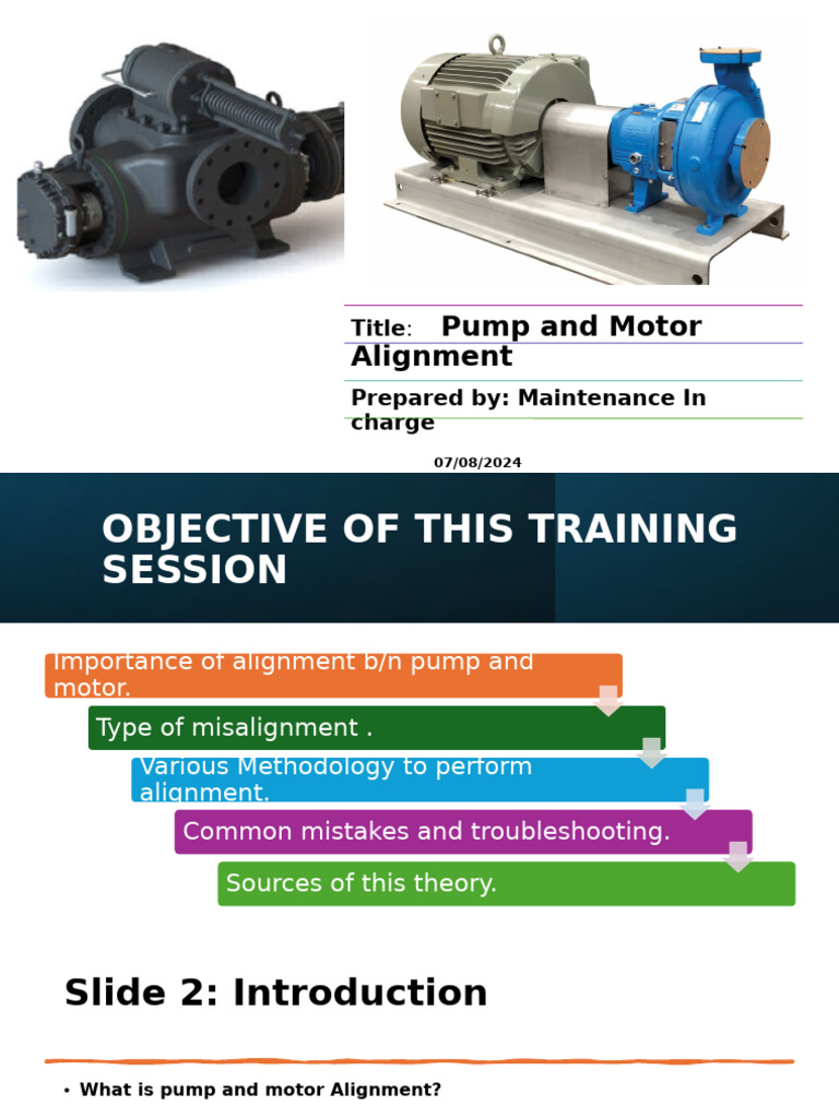 Pump Alignment | PDF