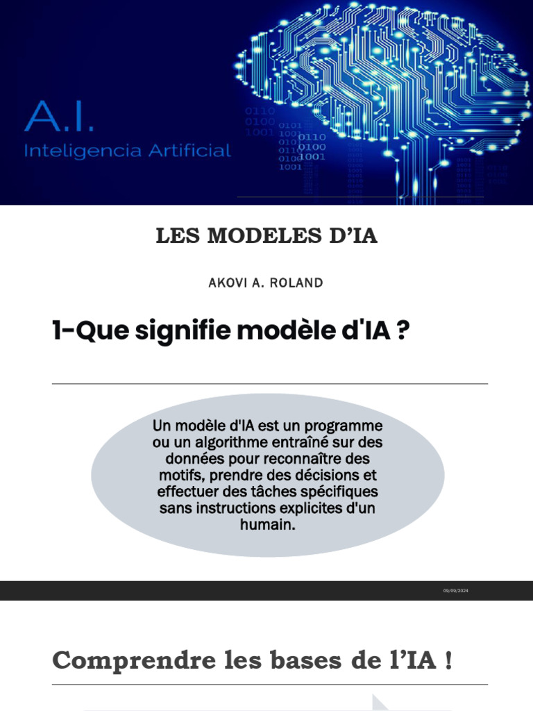Modeles D'ia | PDF