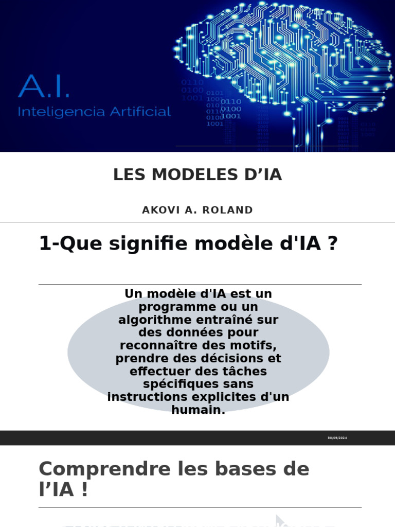 Modeles D'ia | PDF