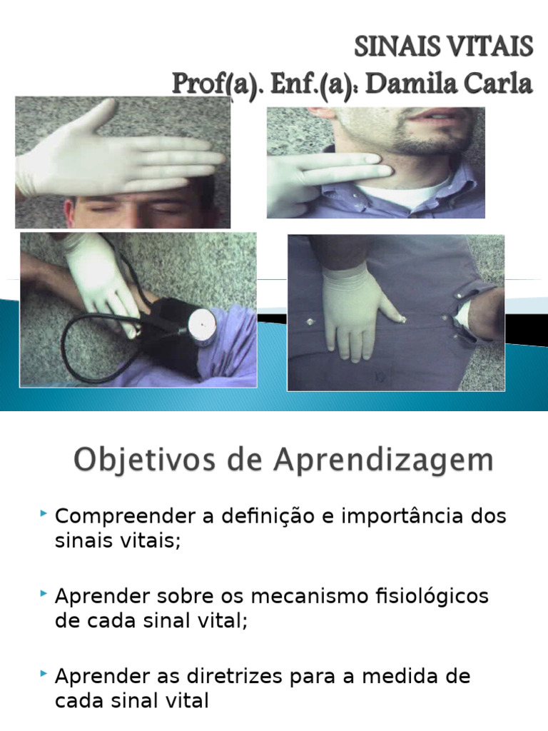 Aula 01 Sinais Vitais | PDF