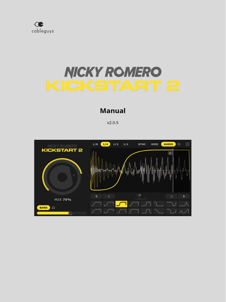 Nicky Romero Kickstart 2 Manual | PDF