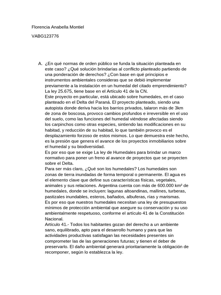 tp2 AMBIENTAL | PDF