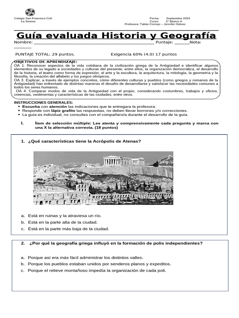 Guía Evaluada 22-08 - ADAPTACIÓN | PDF