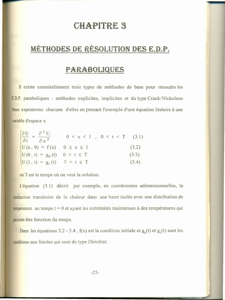 Chapitre 3 Méthodes Numérique | PDF