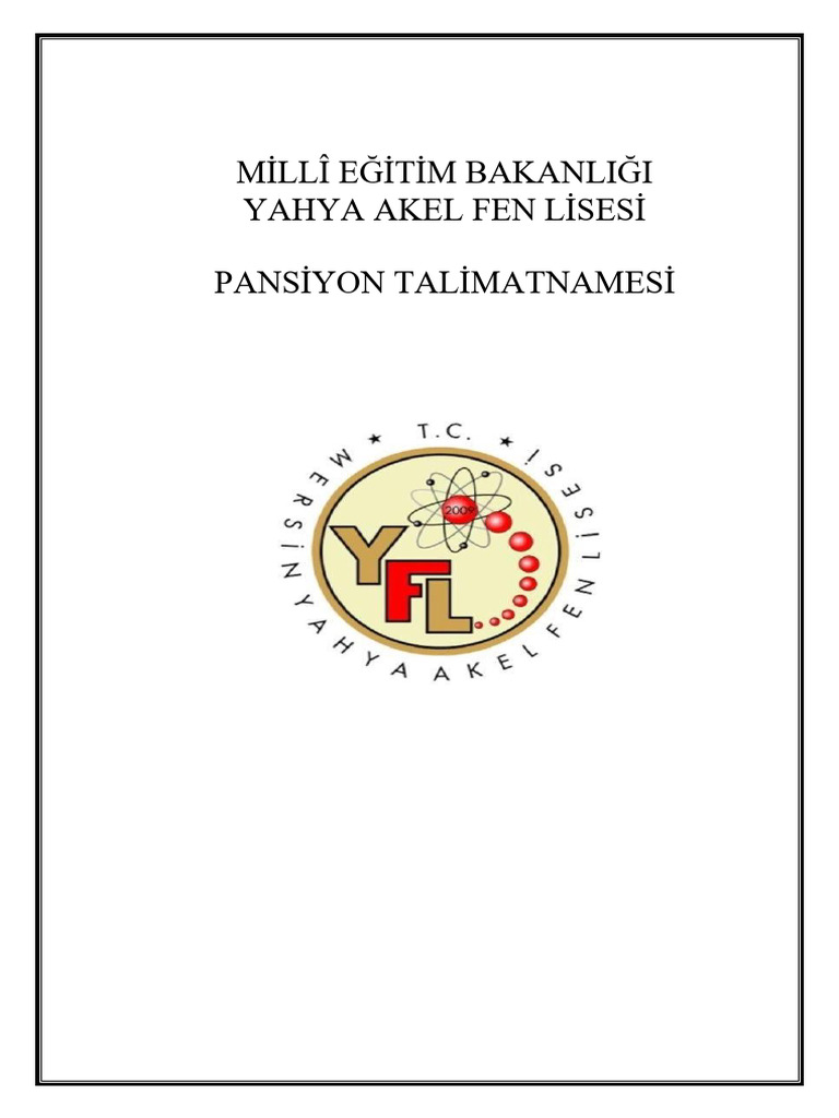 Pans - Talimatnamesi20242025 | PDF