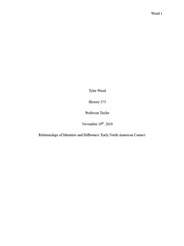 Hist 373 Research Paper | PDF