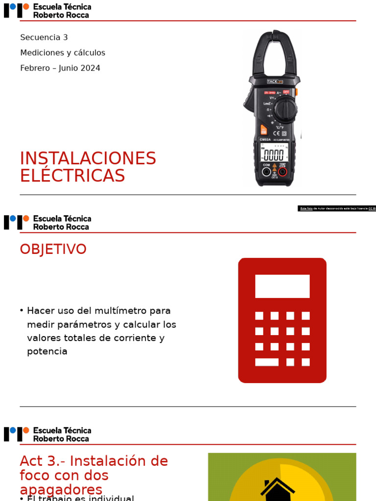 Secuencia 3 IE RCI Mediciones y Cálculos | PDF
