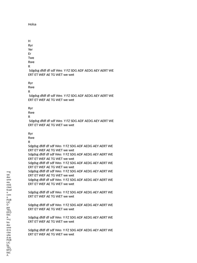 E Ste Doc Ume Nto Está Clasi Ficad o Com o PUB LIC O Por TEL EFÓ NIC A ...