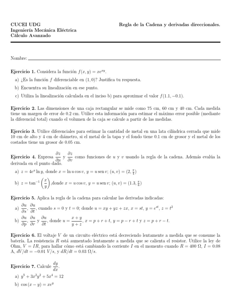 Tarea - Cadena - 2021B 3 | PDF