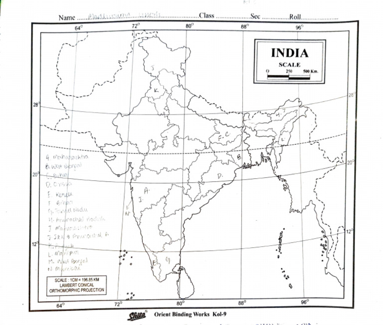 Map of India | PDF