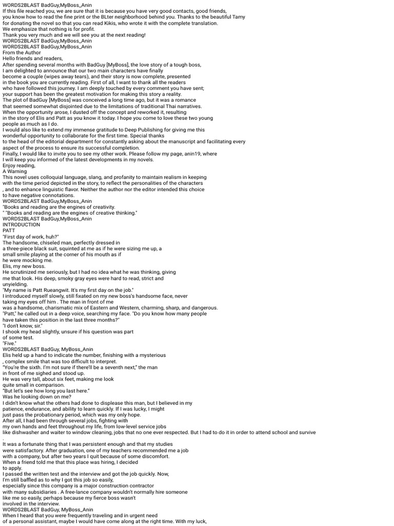 Bad Guy My Boss W2B - 1726911306669 English | PDF