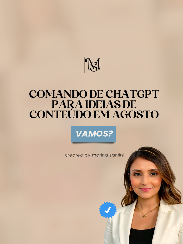 Comando ChatGPT Agosto | PDF