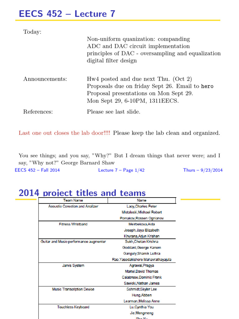 L07 Slides F14 | PDF