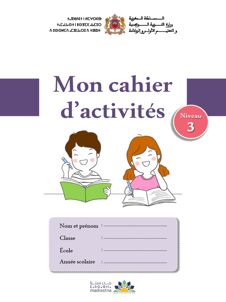 Mon Cahier DActivités NIv 3 | PDF