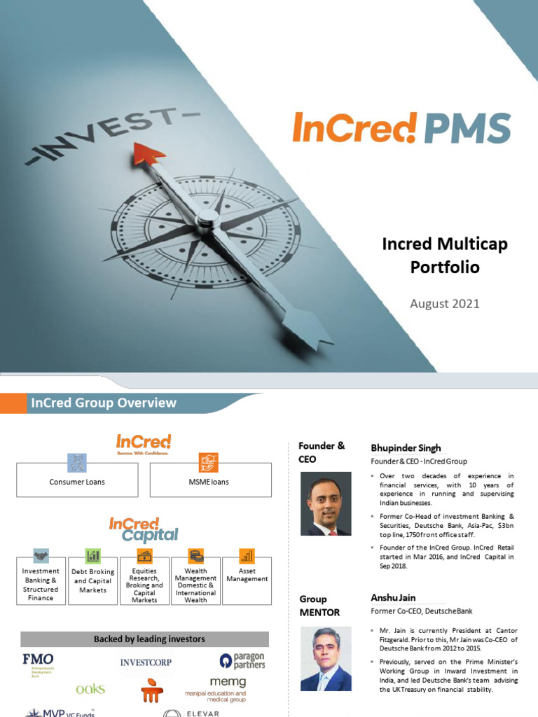 InCred Multicap PMS July 2021 | PDF