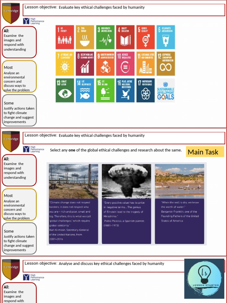 Global Ethical Challenges | PDF