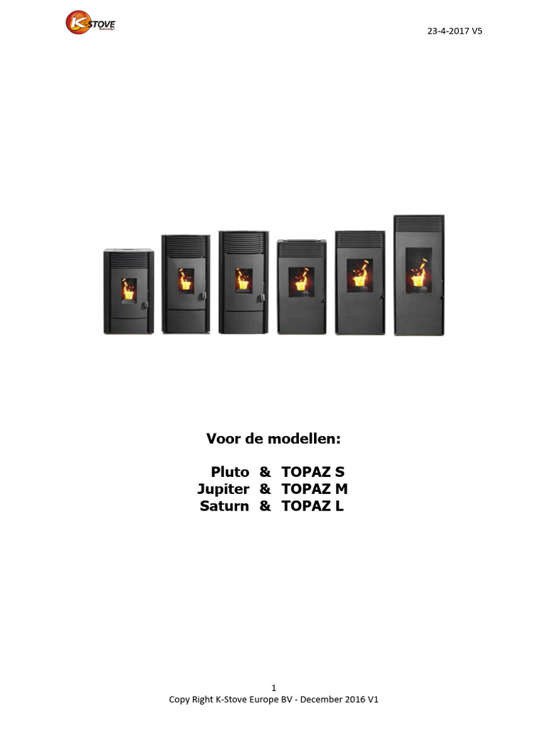 Handleiding K Stove NL Pelletkachels 2017 2018 5 Final | PDF