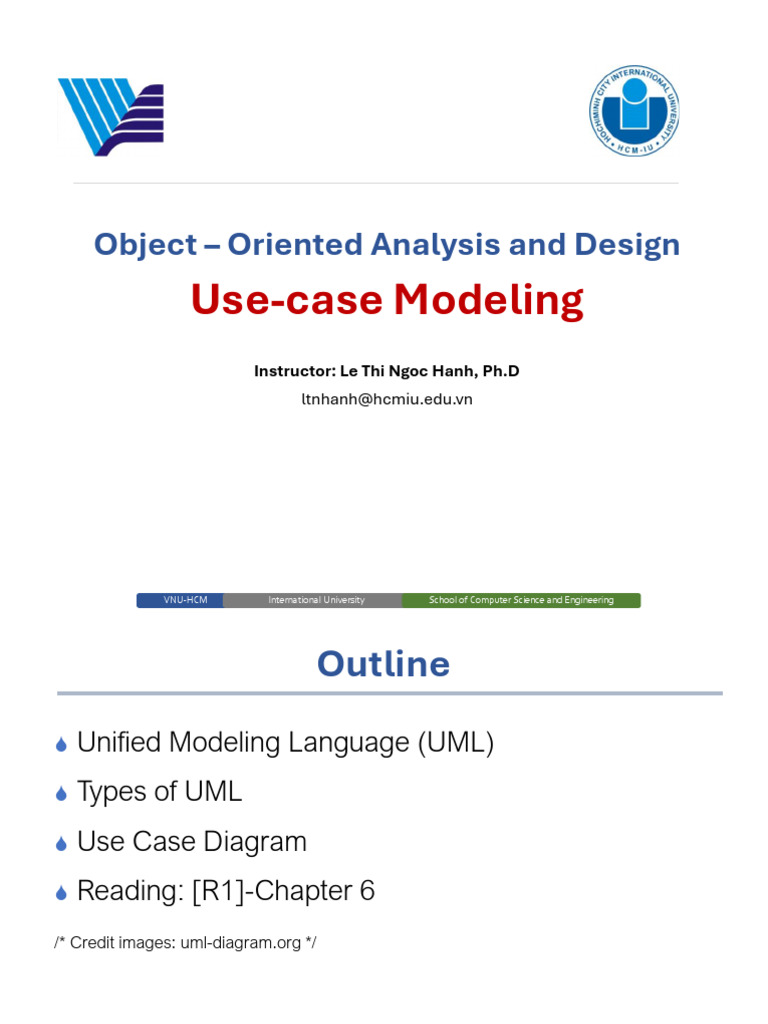 4 - Use Case Modeling - Handout | PDF