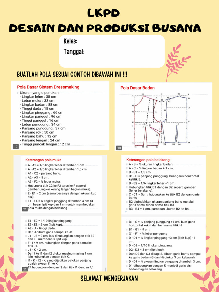 LKPD Desain Dan Produksi Busana - 20240821 - 113343 - 0000 | PDF
