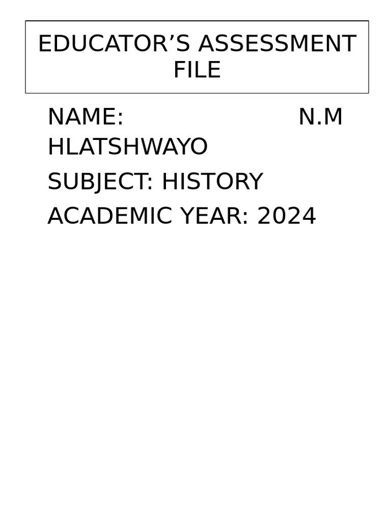 History Dividers | PDF