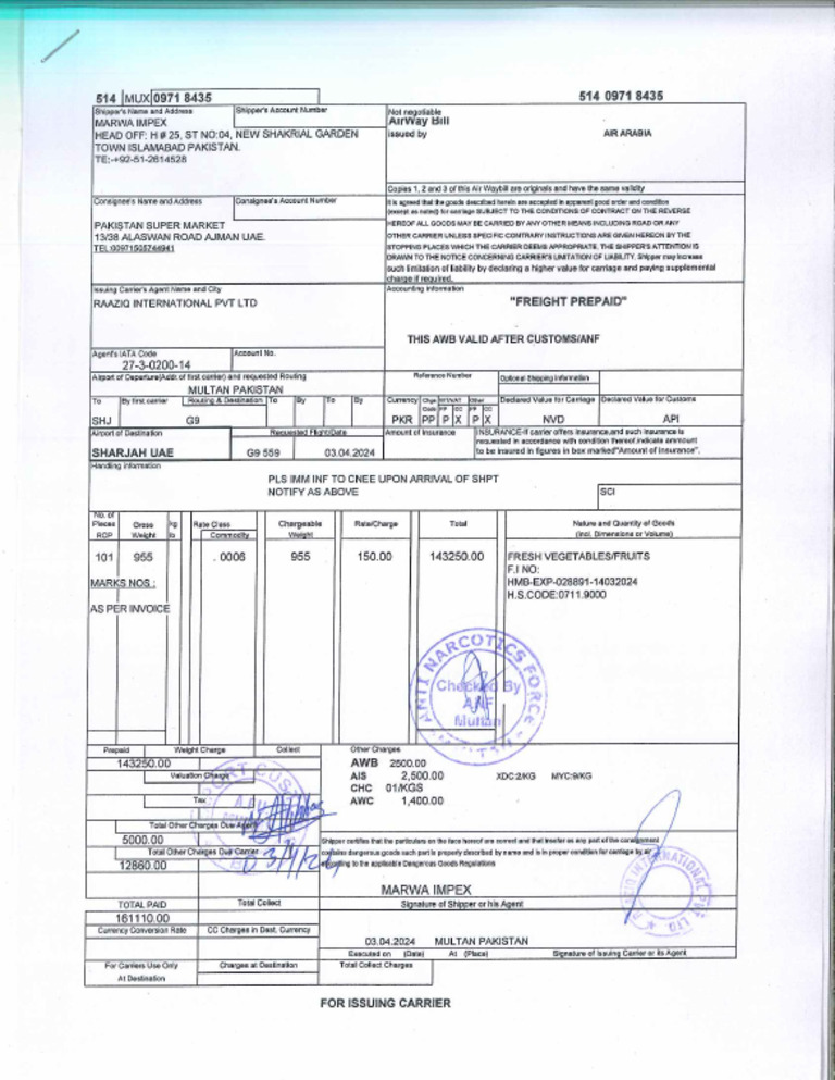 Awb G9-559 8435 | PDF