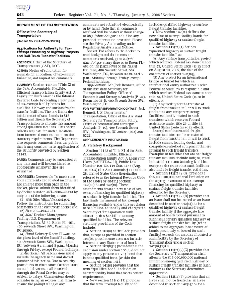 E5-8306 Tax Exempt Status | PDF