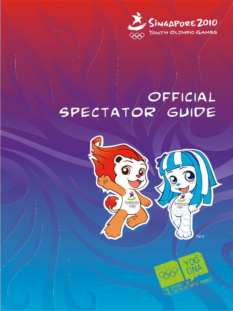 Singapore 2010 - Spectators Guide | PDF