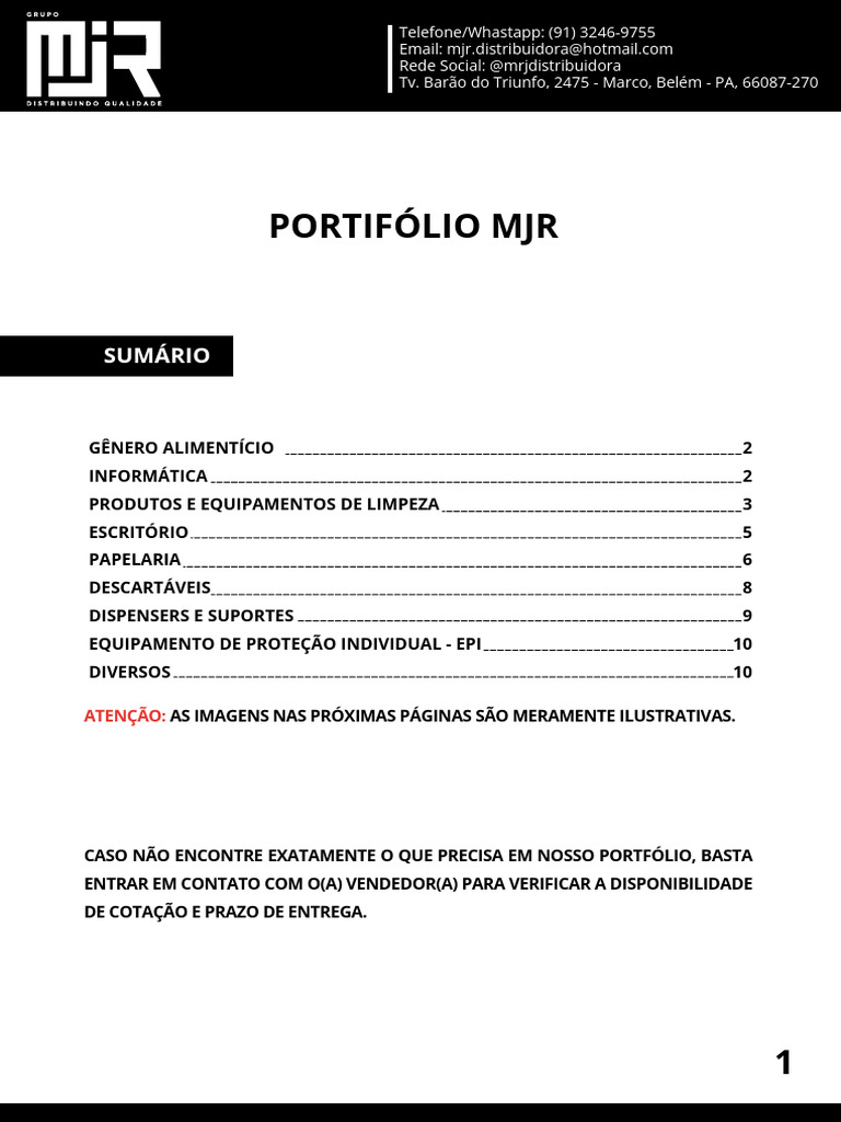 Portfolio MJR | PDF