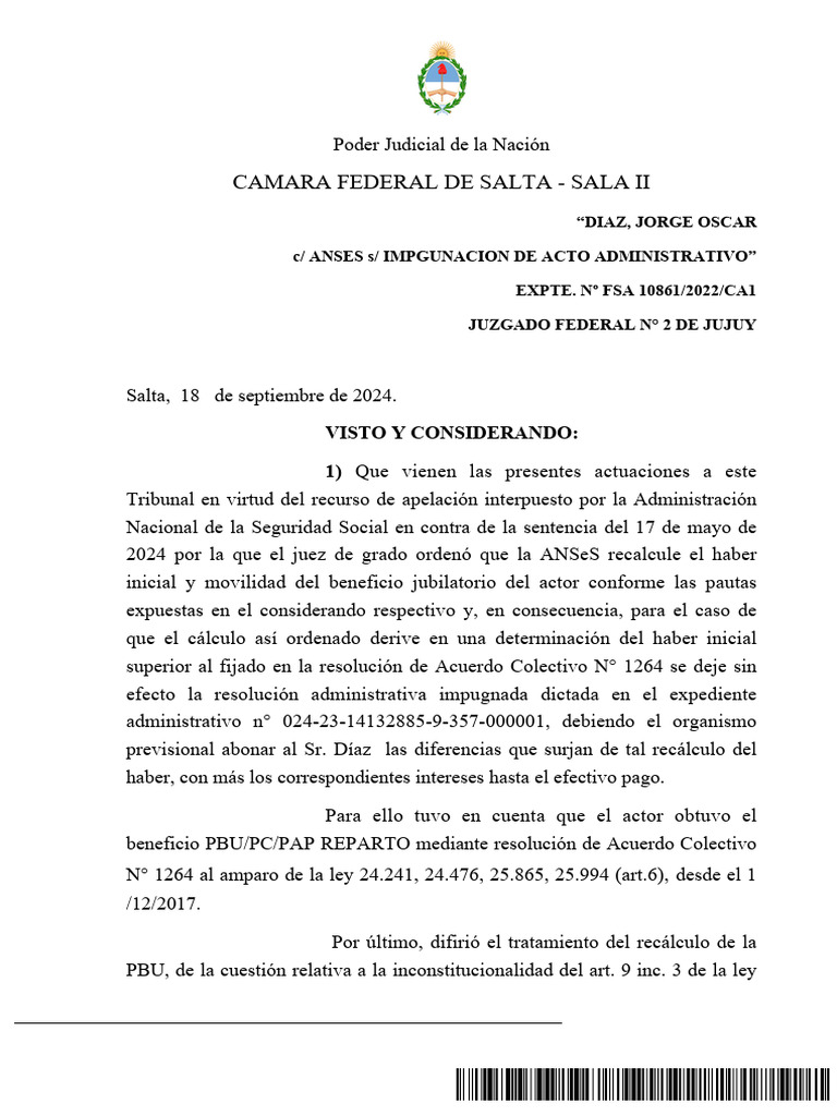 Fallo | PDF | Sentencia (ley) | Derecho