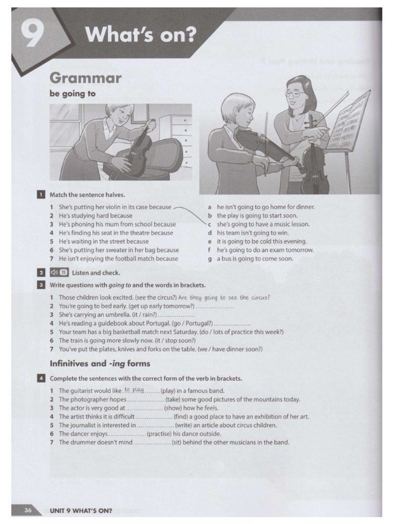 Workbook Unit 9 | PDF