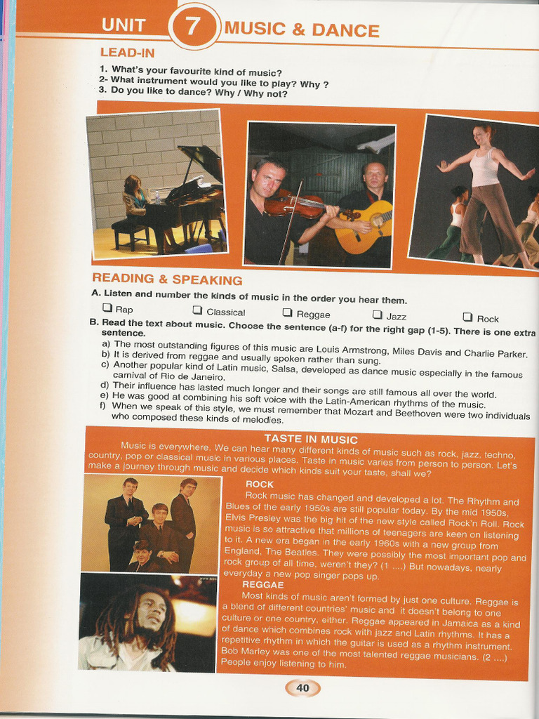 New Bridge To Success 11 Course Book Unit7 | PDF