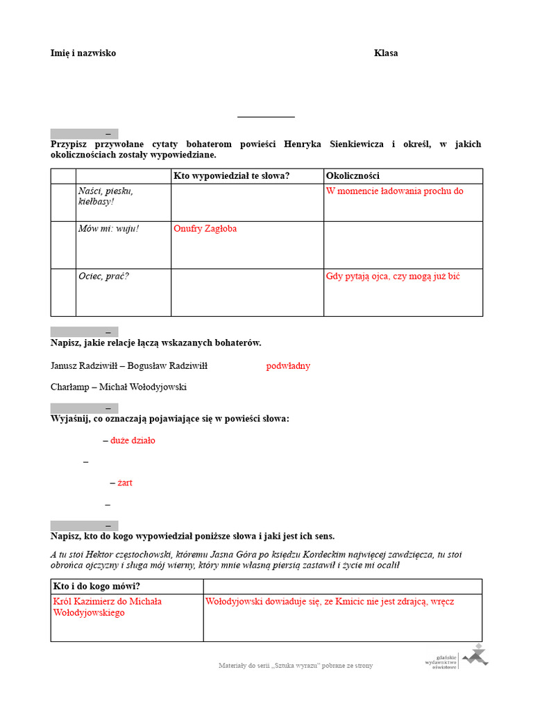 Sprawdz Nas Potop 2 Red Odt | PDF