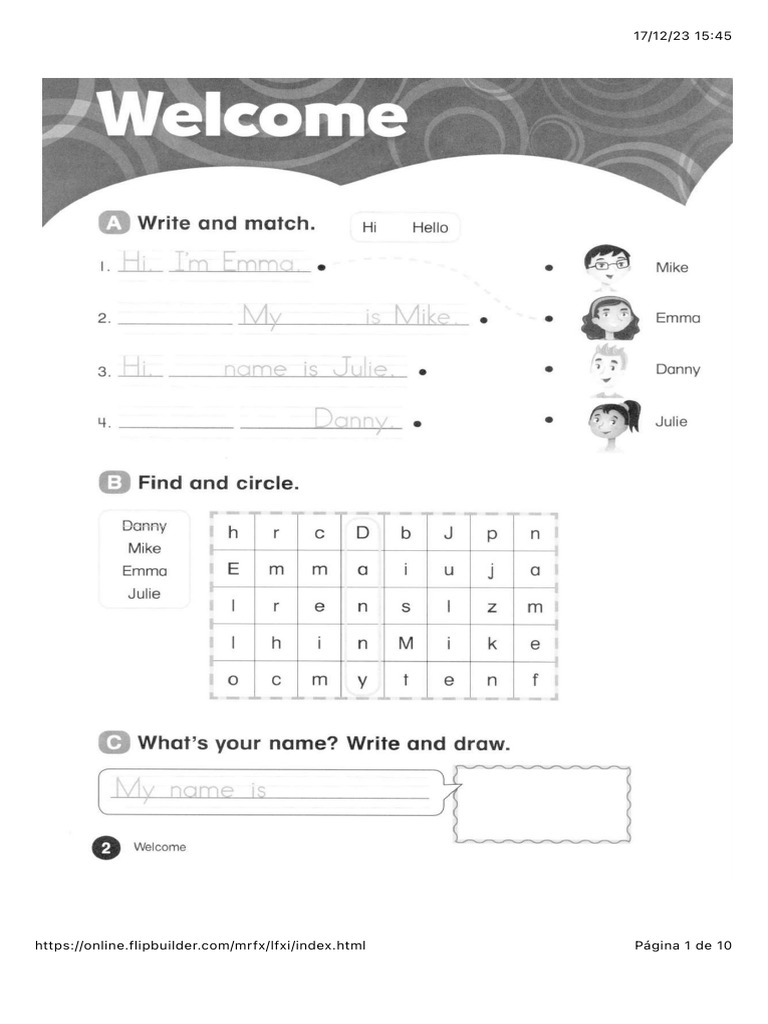 Everybody Up 1 UNIT 1 | PDF