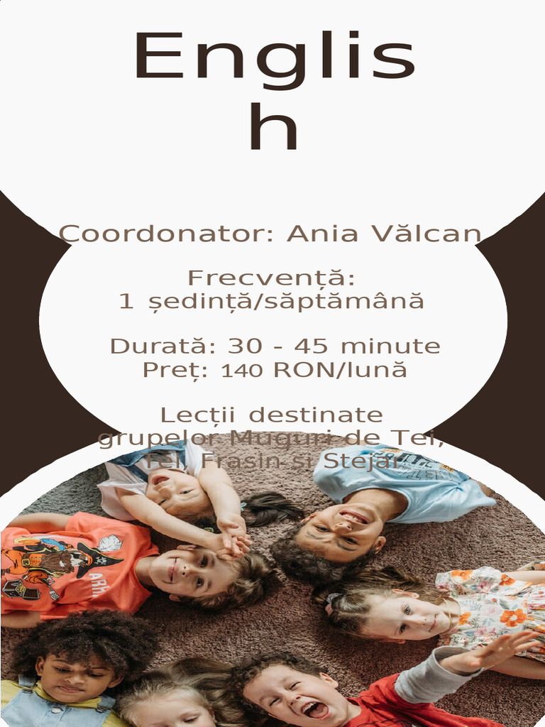 Optional LB Engleza - 2024 2025 1 | PDF