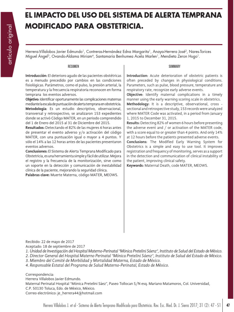 Material Complementario - m1 Impacto Uso Del Sistema de Alerta Temprana | PDF