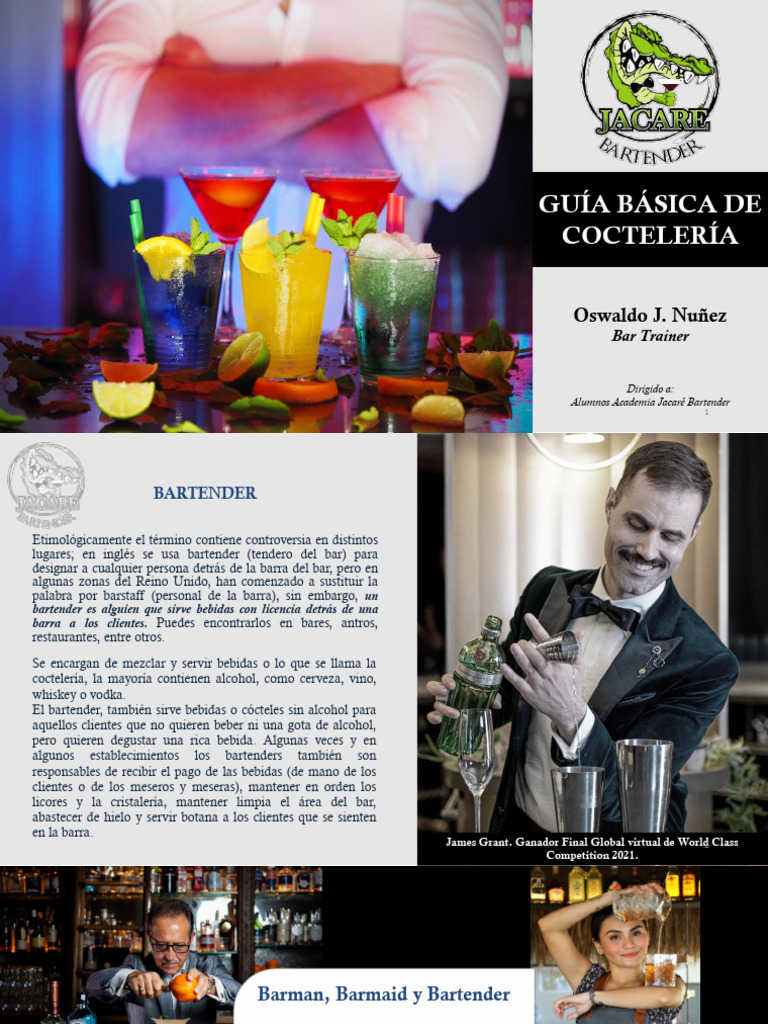 Guia Inicial Jacare Bartender | PDF