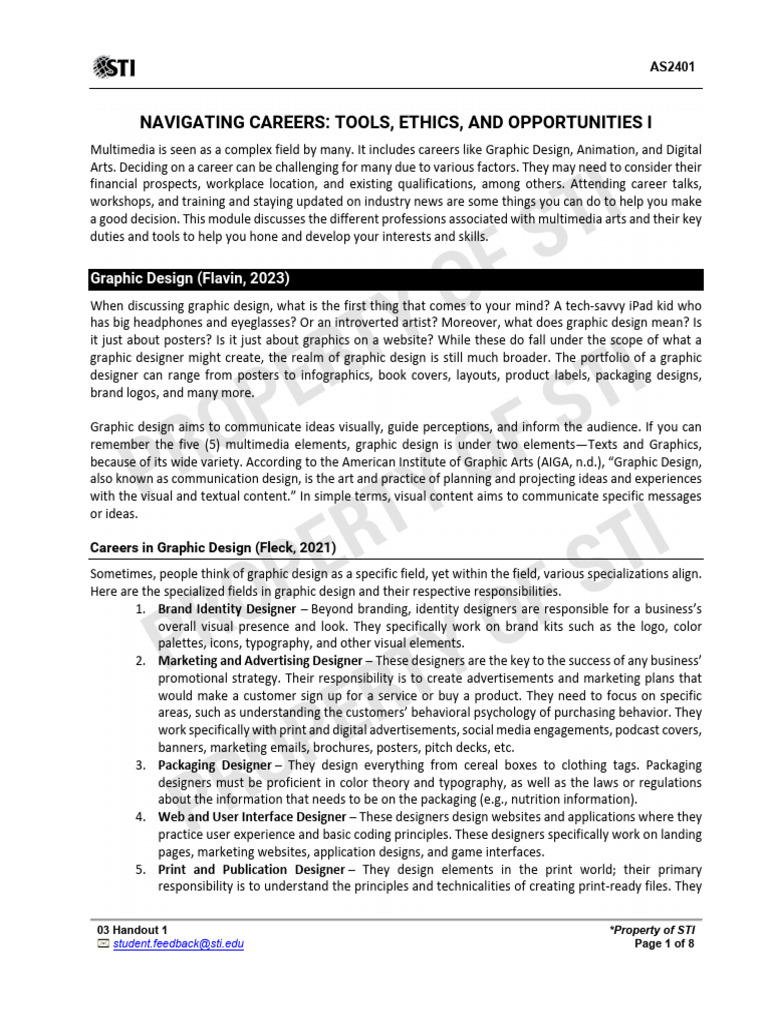 03 Handout 1 | PDF