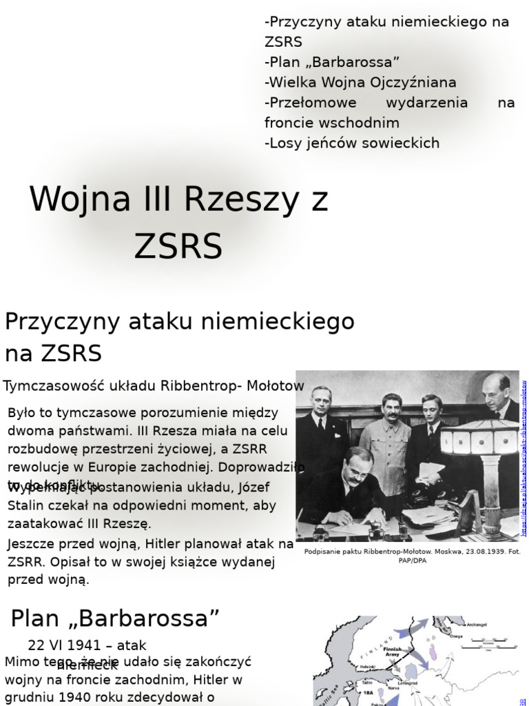 Wojna ZSRS Z III Rzeszą (1941-1945) | PDF