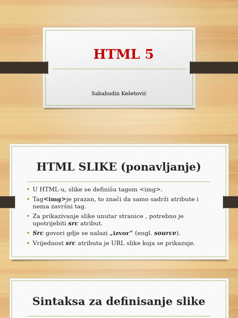 HTML 5 | PDF