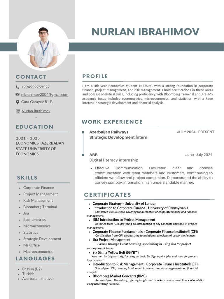CV Resume V 2 | PDF