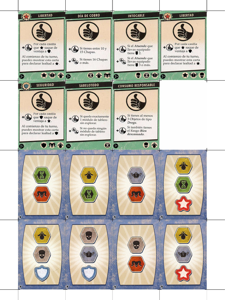 Cartas MiniUSA EA 2 | PDF