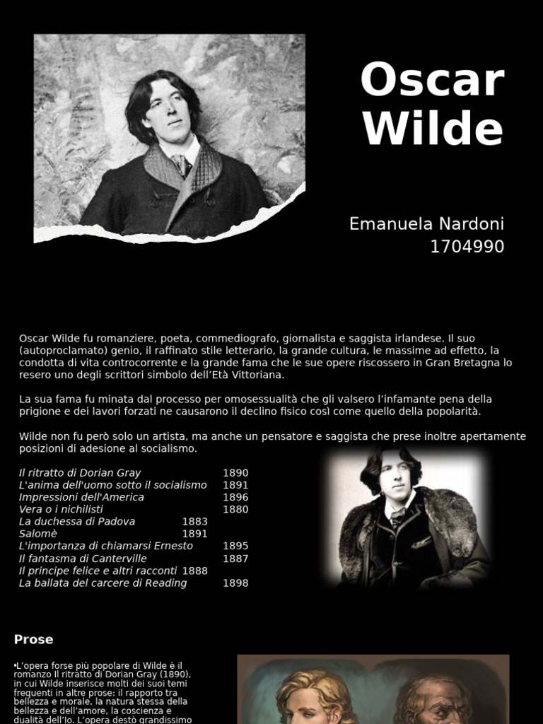 Oscar Wilde | PDF